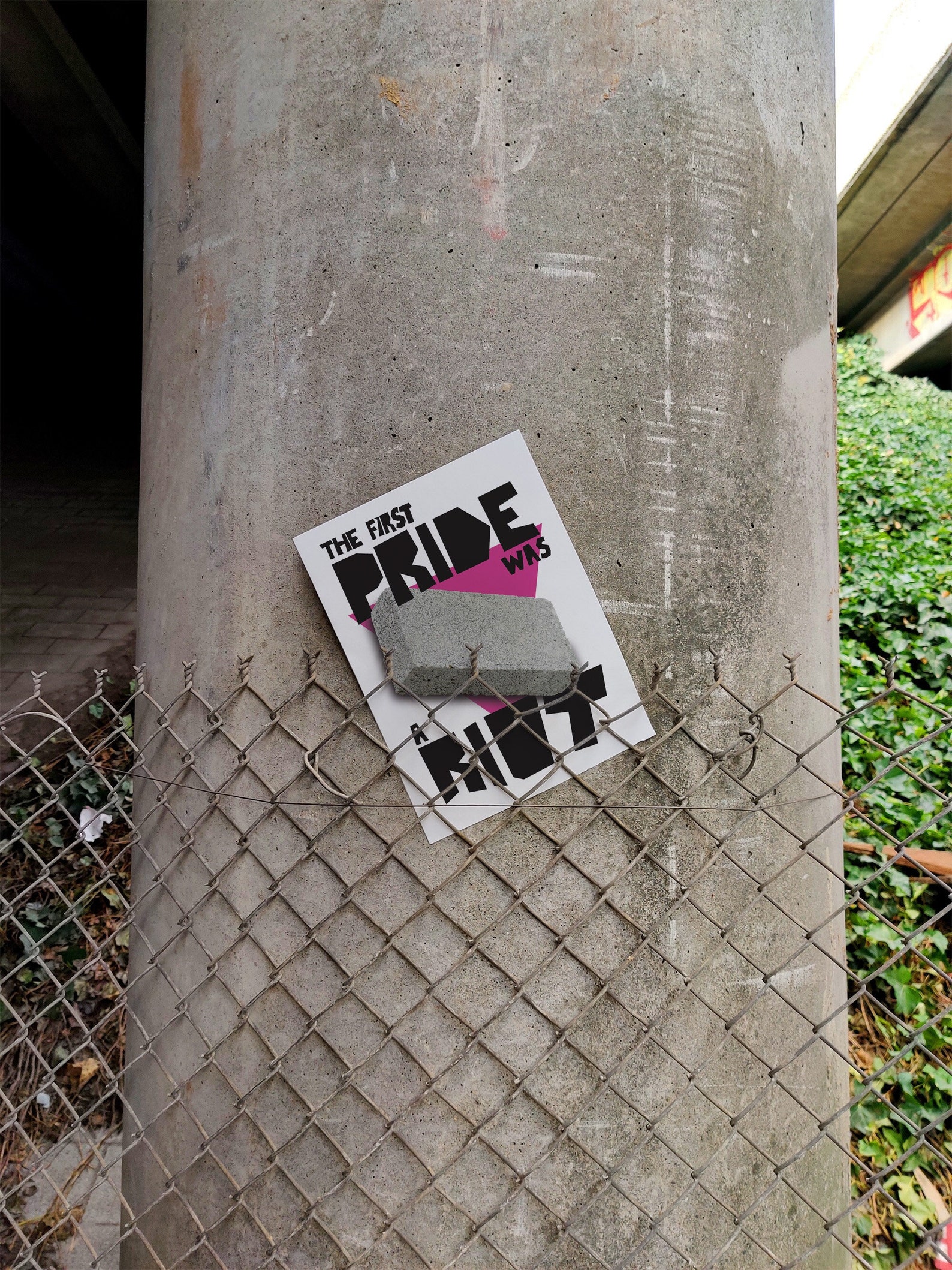 The First Pride Was A Riot Poster, Printable Wall Art, Digital Download ...