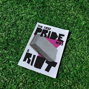 The First Pride Was A Riot Poster, Printable Wall Art, Digital Download ...