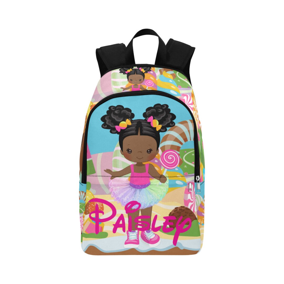 Candyland African American Girl Backpack - Etsy