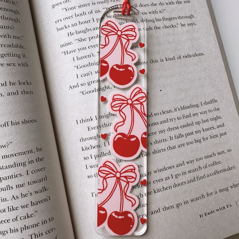 Acrylic Bookmark - Etsy
