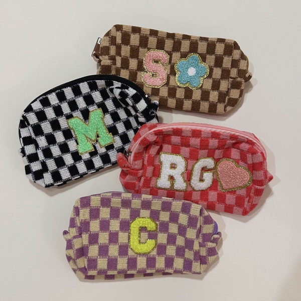 Preppy Pencil Case - Etsy
