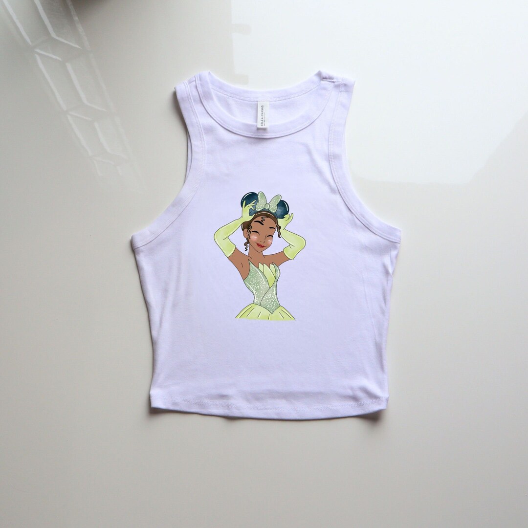 Disney Crop Top,disney Princess Top,disney Tank Top,disney World Shirt ...