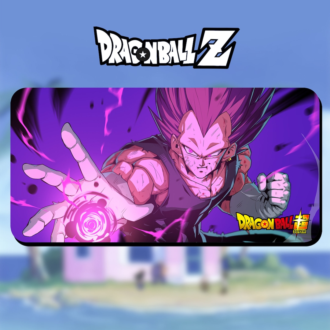 Desk Mat Dragon Ball Super Vegeta Ultra Ego - Etsy