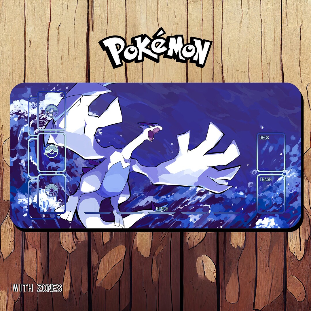 Desk Mat / Playmat Pokemon Lugia, Pokemon TCG Playmat / Card Mat - Etsy