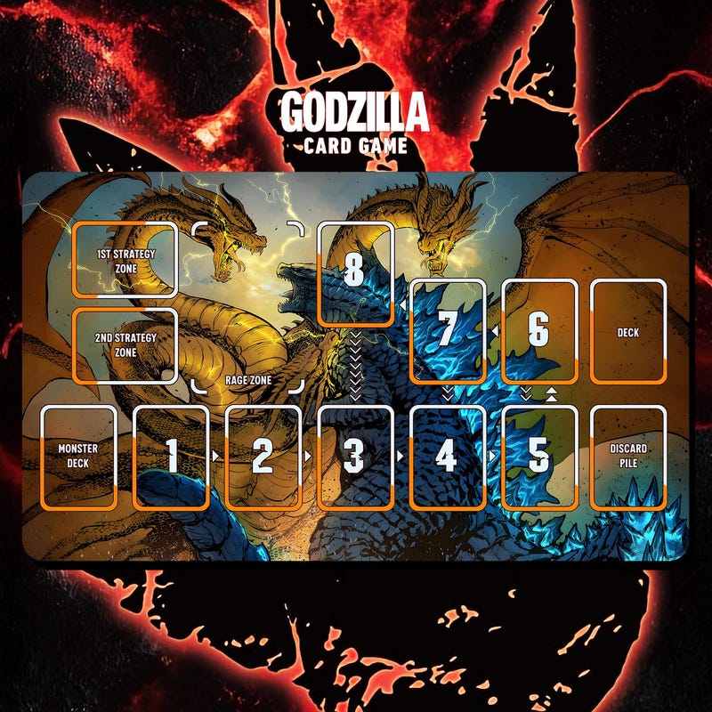 Godzilla Game Playmat - Etsy
