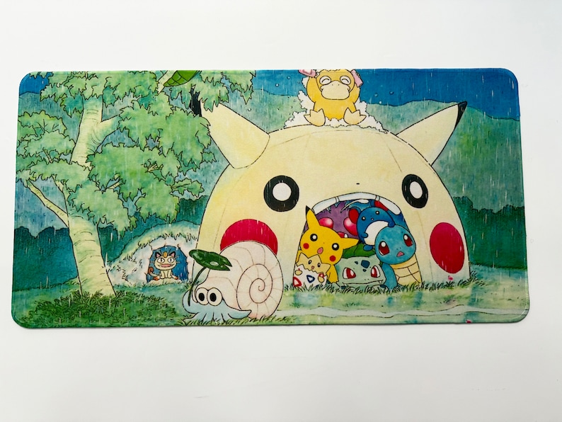 Desk Mat / Playmat Pokemon 1st Generation charmander, Bulbasaur ...