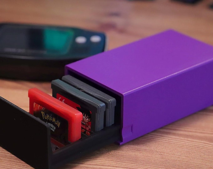 Game Boy Advance Cartridge Storage Boxes Retro Handheld Gaming ...