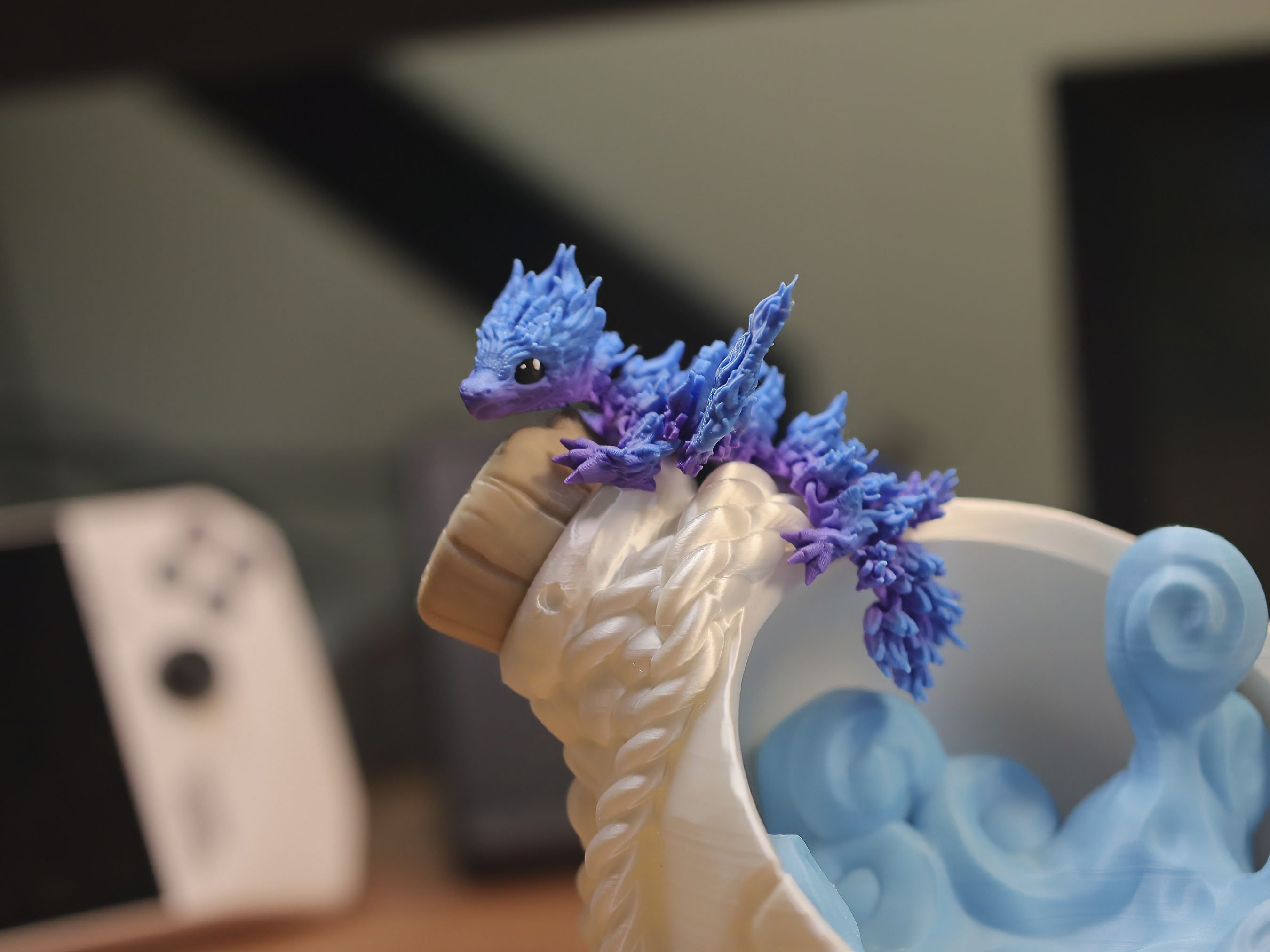 Articulated Baby Phoenix Dragon, Fidget Toy, Phoenix Winged Dragon - Etsy