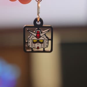 Gundam RX-78-2 Gunpla Style Keychain/keyring - 3D Printed Gift for ...