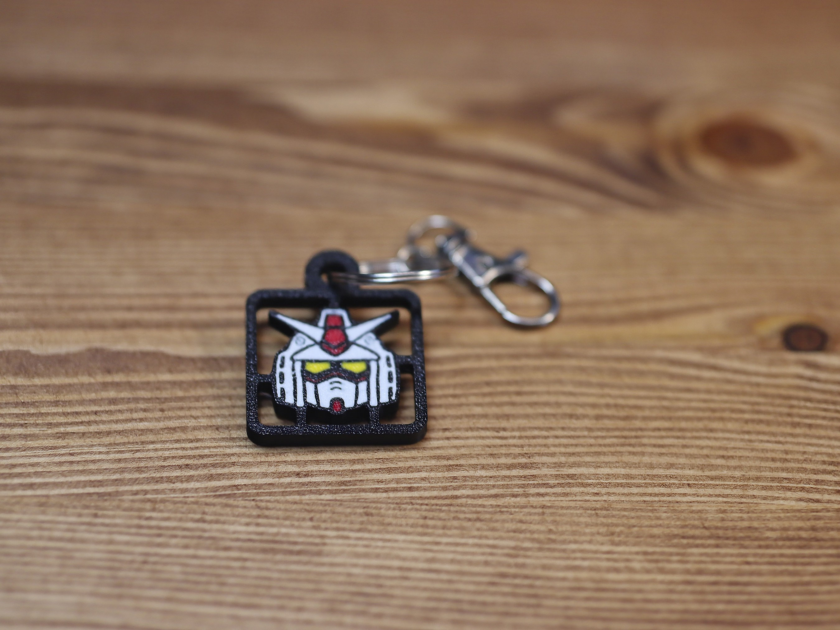 Gundam RX-78-2 Gunpla Style Keychain/keyring 3D Printed Gift for Anime ...