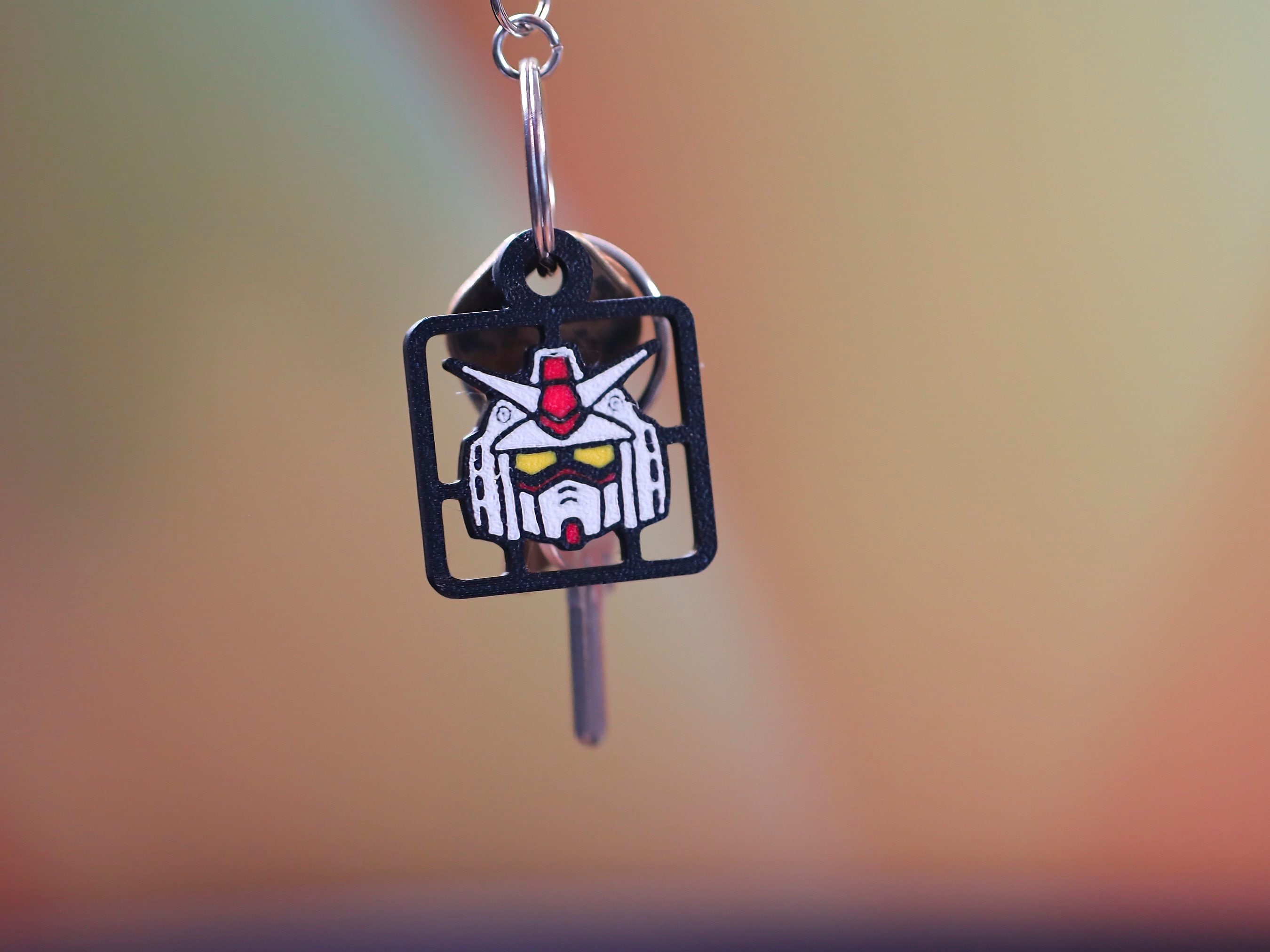 Gundam RX-78-2 Gunpla Style Keychain/keyring 3D Printed Gift for Anime ...