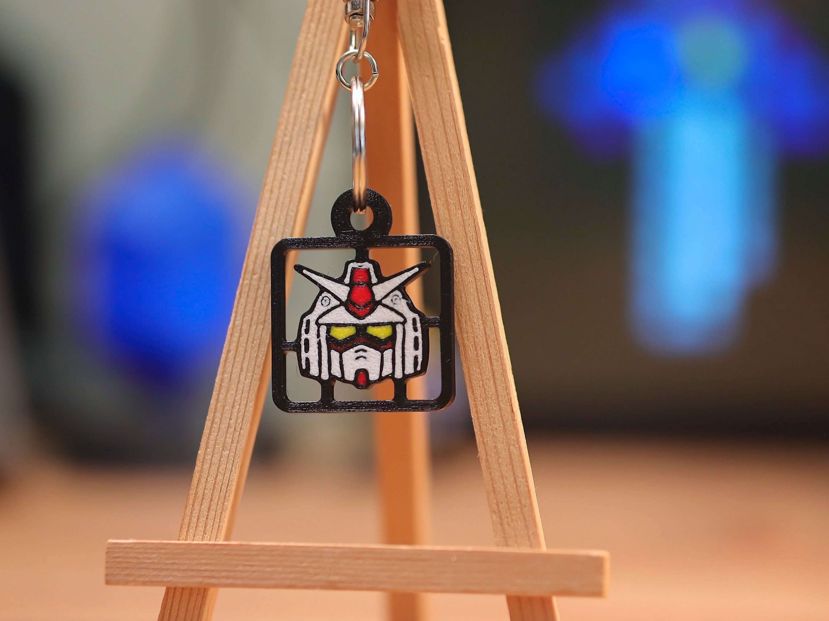 Gundam RX-78-2 Gunpla Style Keychain/keyring 3D Printed Gift for Anime ...
