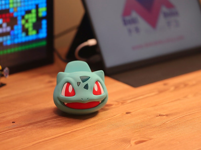 Bulbasaur Popular Anime Controller Stand / Gamepad Holder 3D Printed ...