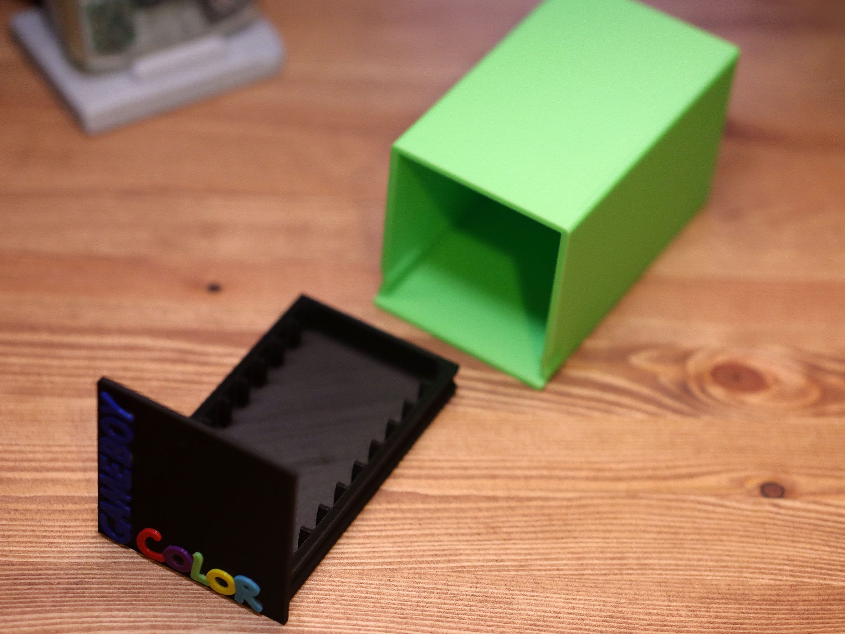 Game Boy Color Cartridge Storage Box Holds 10 Games, Compact Game Case ...