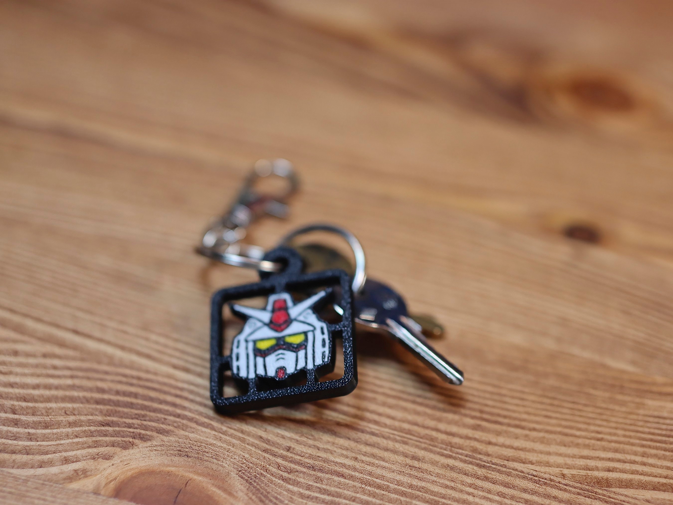 Gundam RX-78-2 Gunpla Style Keychain/keyring 3D Printed Gift for Anime ...