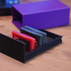 Game Boy Advance Cartridge Storage Box - Holds 10 Games, Compact Game ...