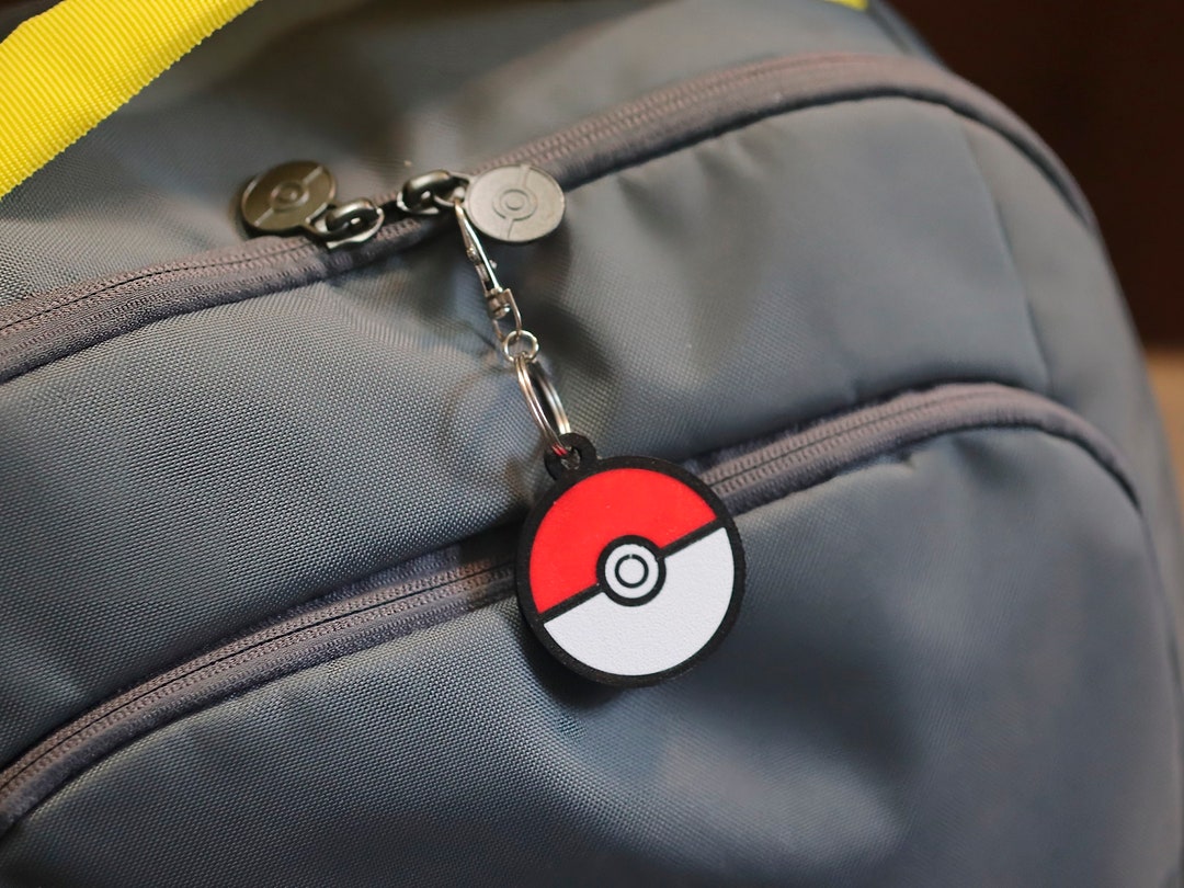 Pokeball Style Keychain/keyring - 3D Printed Gift for Anime Fans, Gift ...