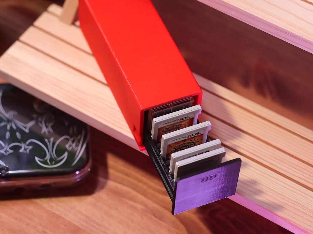 Nintendo DS Cartridge Storage Box - Holds 10 Games, Compact Game Case ...