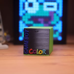 Game Boy Color Cartridge Storage Box - Holds 10 Games, Compact Game ...