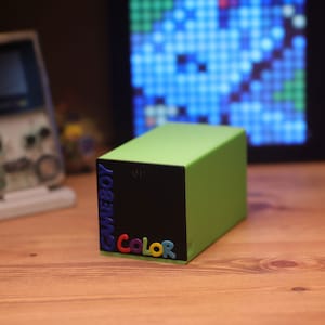 Game Boy Color Cartridge Storage Box - Holds 10 Games, Compact Game ...