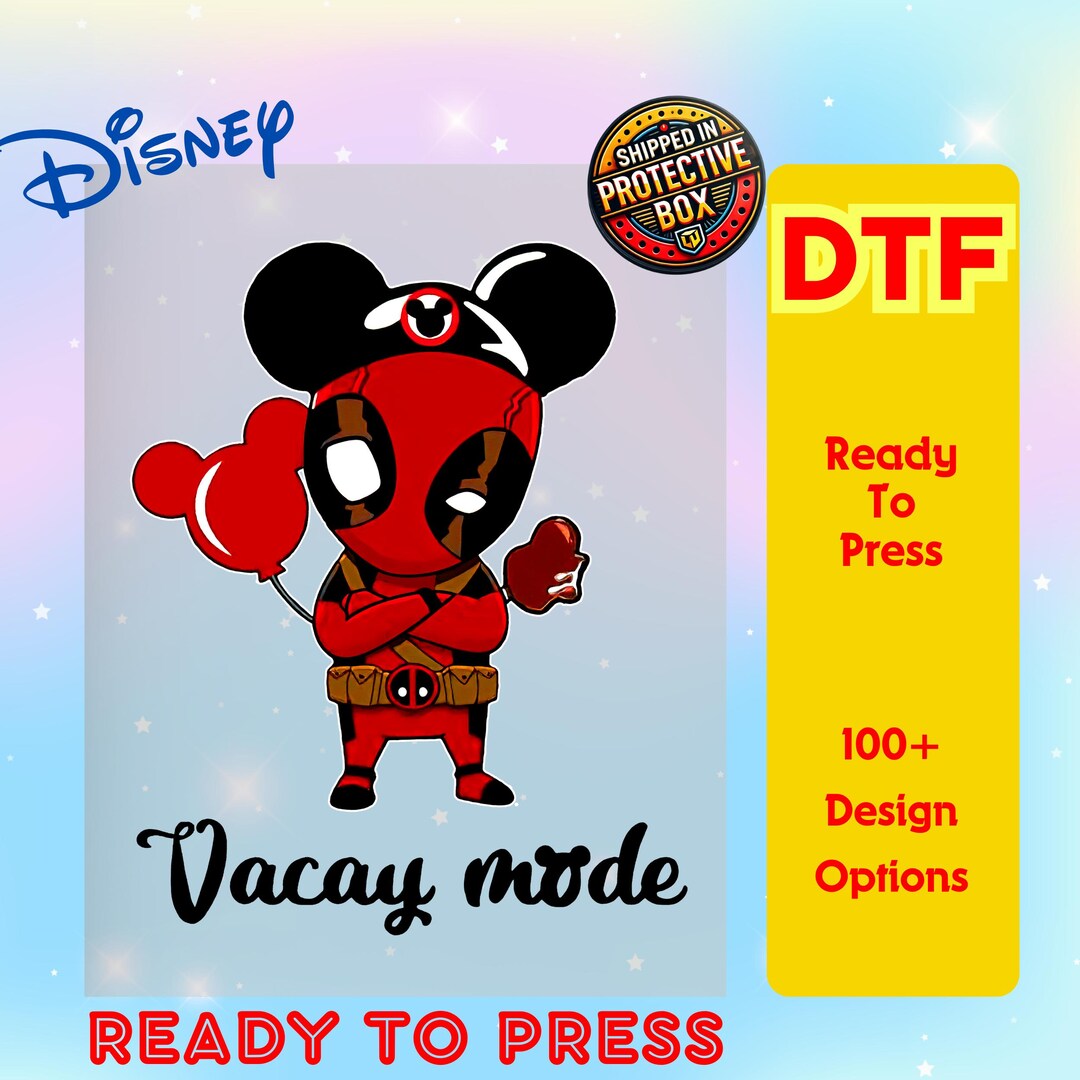 Baby Deadpol DTF, Disney Mode DTF, Dtf, Disney Family Vacation, Disney ...