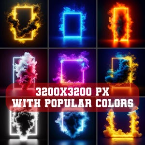 55+neon Frame Sporty Backdrop, Backgrounds for Sports and Portraits and ...
