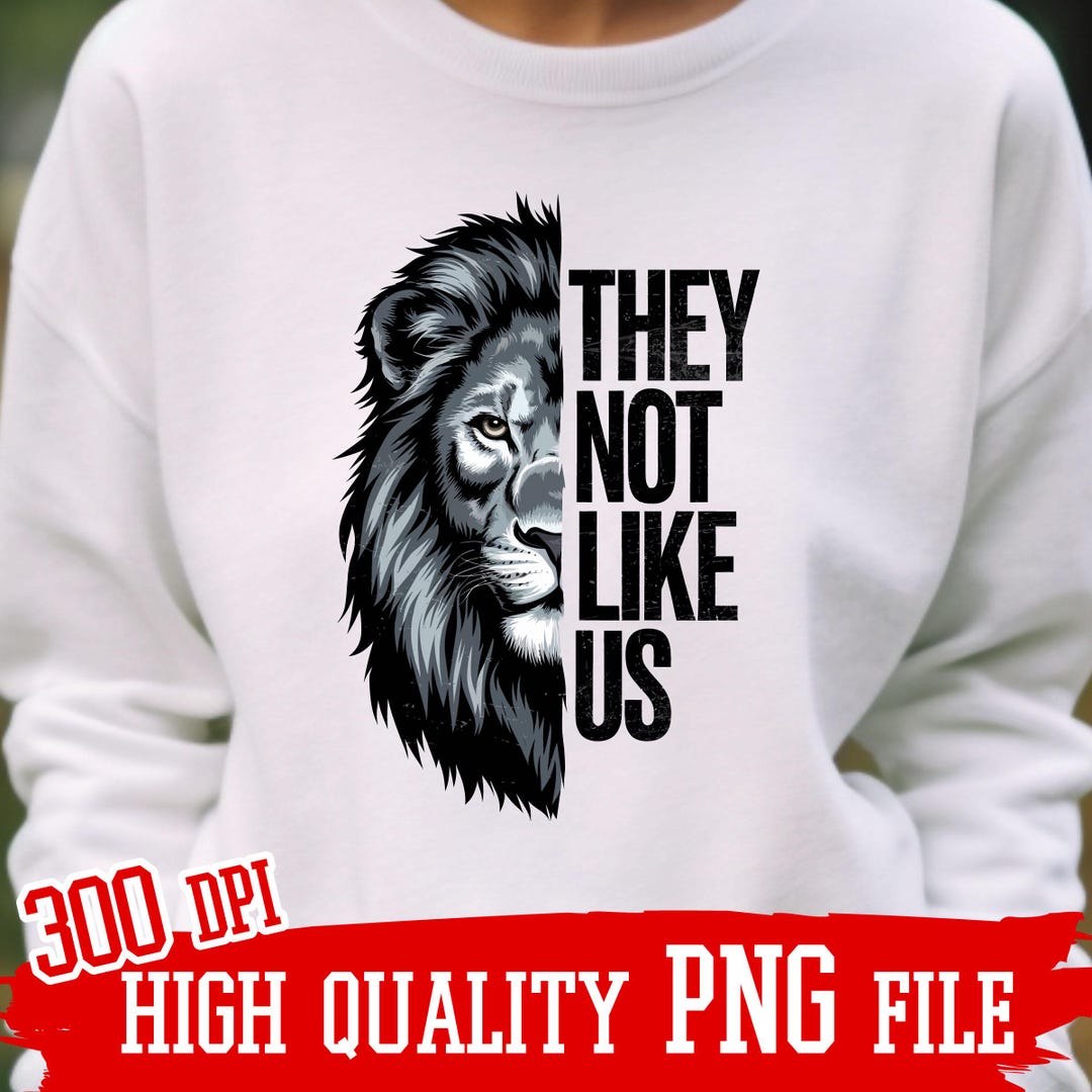 They Not Like Us PNG Shirt Design, Mascot Design, They Not Like Us PNG ...
