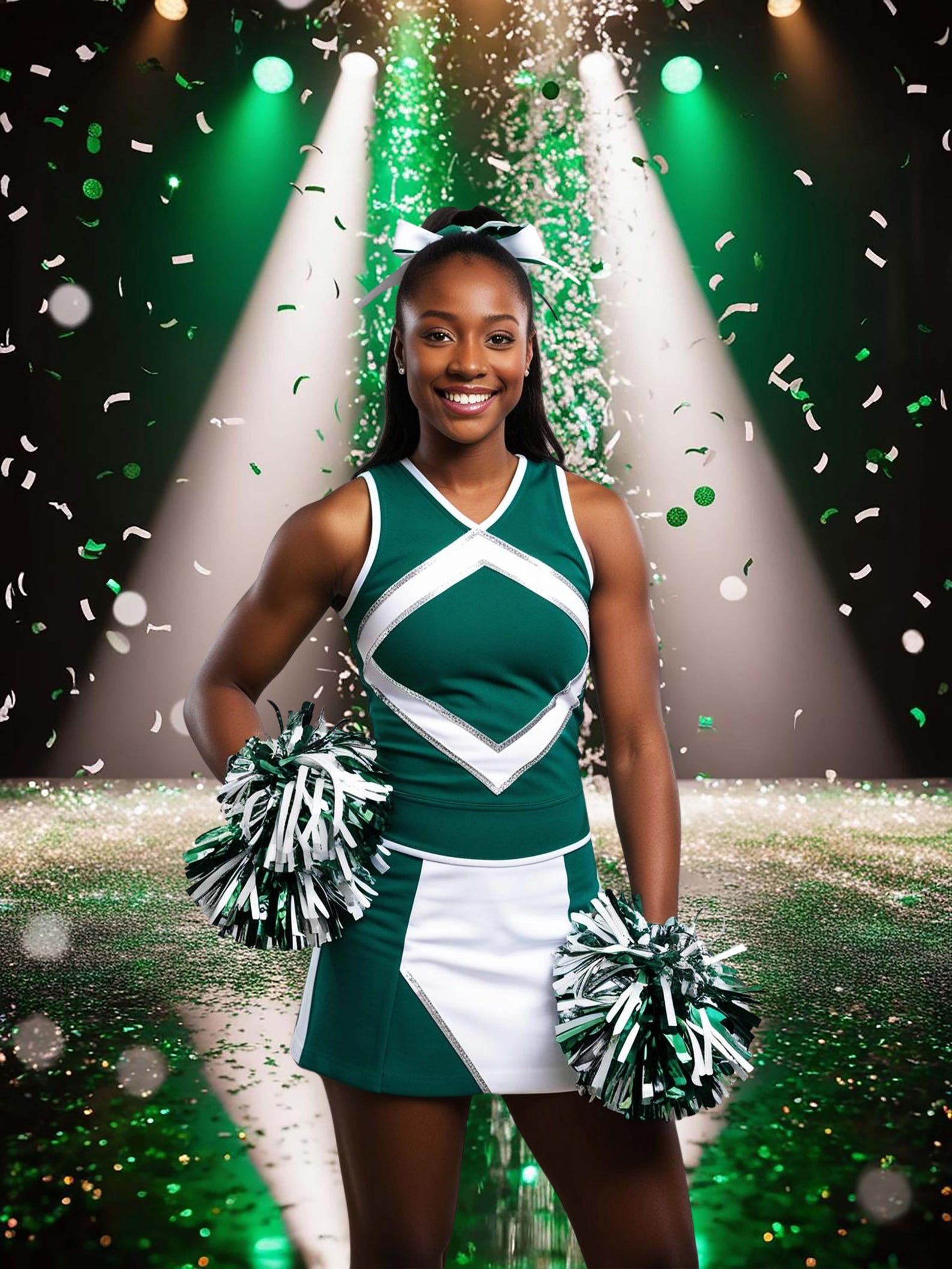 50+ Cheerleader Backdrops, Color Confetti Backdrops, Cheerleading ...
