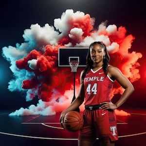 60+ Basketball Backdrops Neon Smoke, Backgrounds for Sports and Senior ...