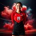 Volleyball Smoke Dust Backdrops: 65 Sport Photo Overlays (digital ...