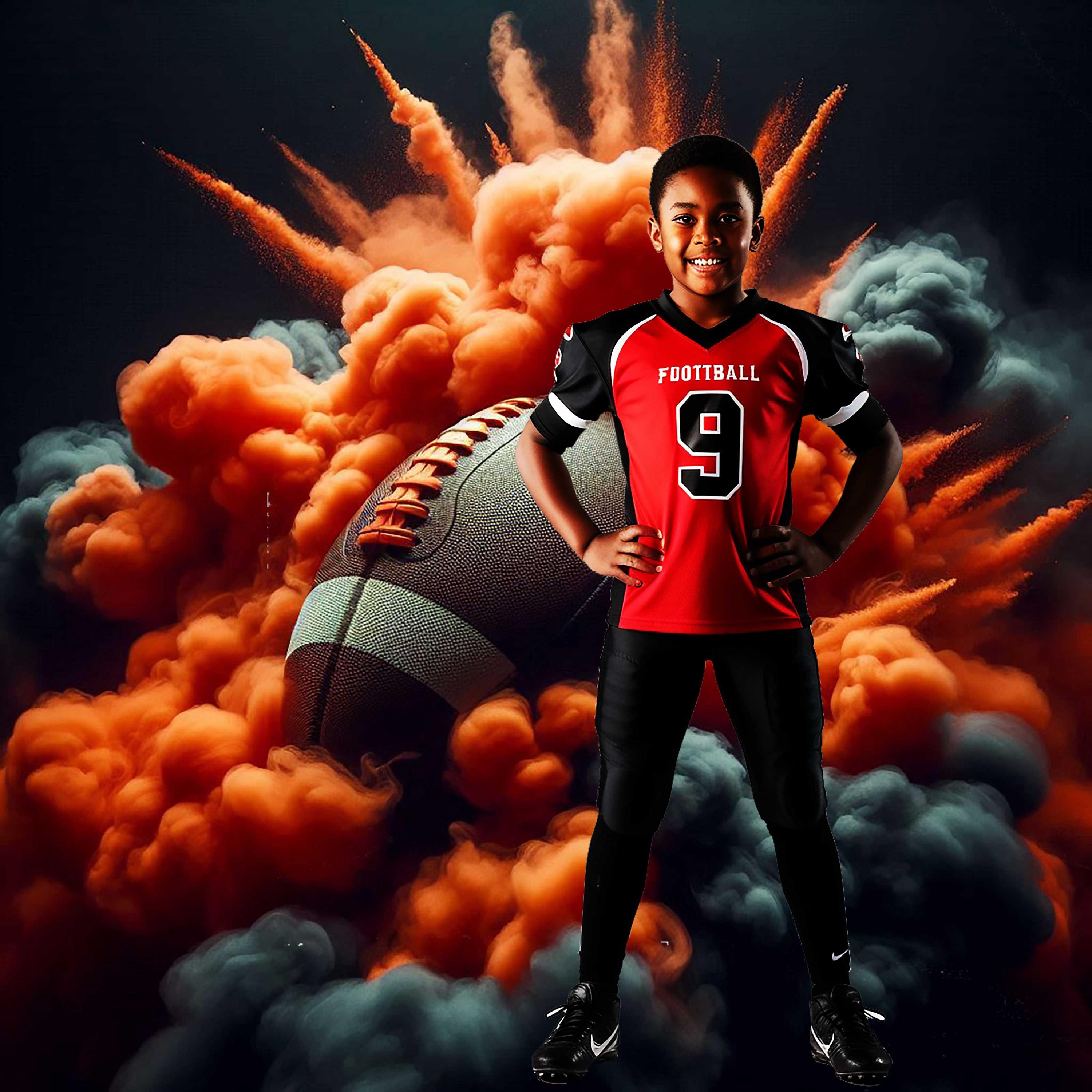 50+ Football Backdrops, Colored Smoke, Backgrounds for Football and ...