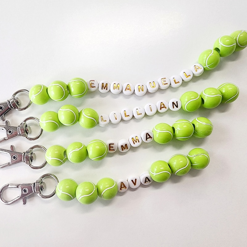 Tennis Bag Tag - Etsy