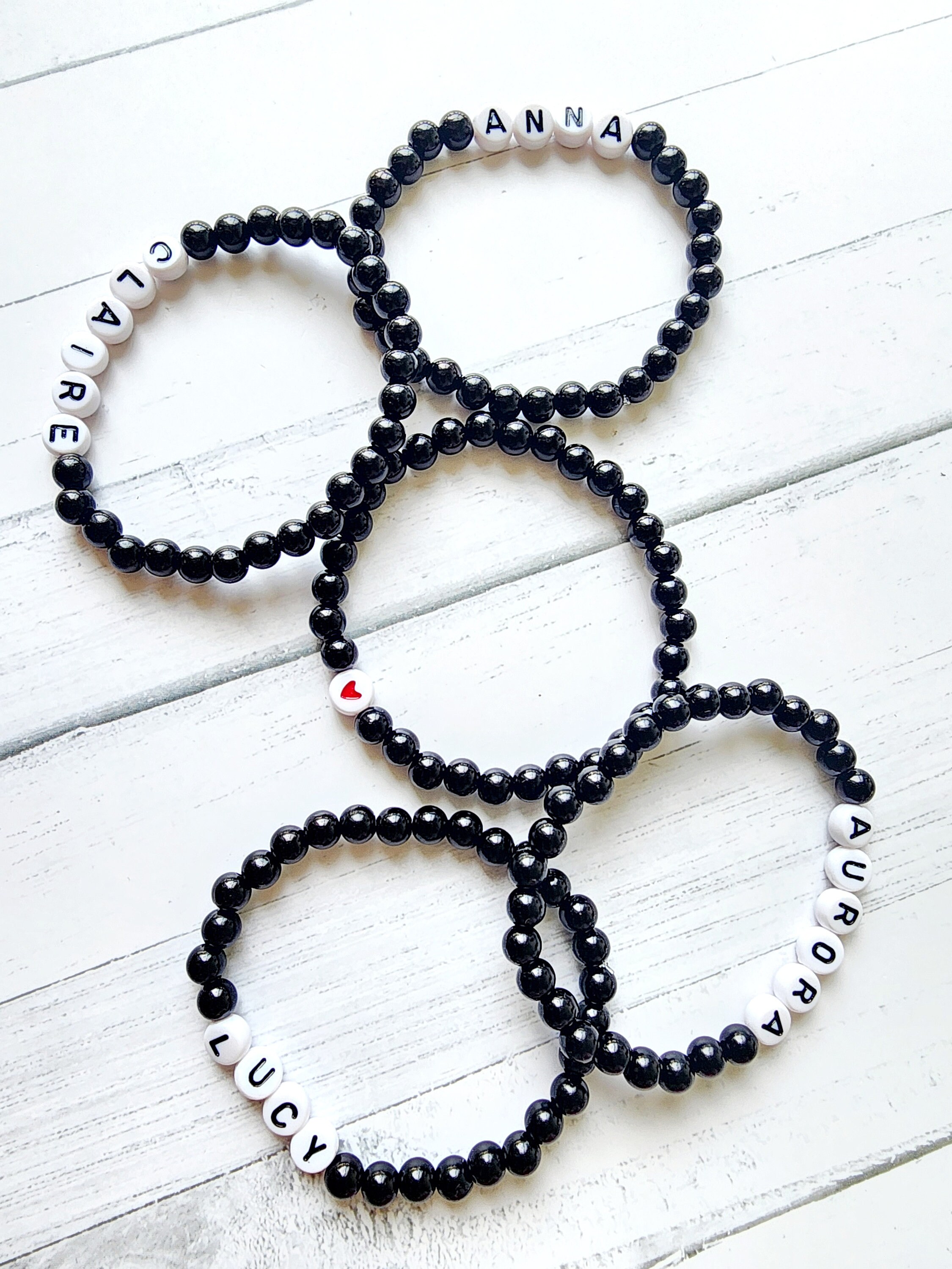 Custom Name Bracelet, Personalized Name Bracelet, Pearl Name Bracelet ...