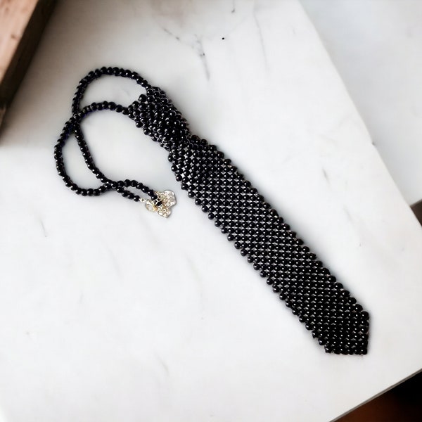 Beaded Necktie - Etsy