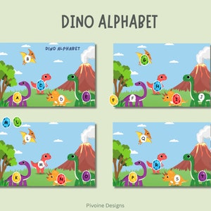 Dinosaur Busy Book (printable) - Etsy