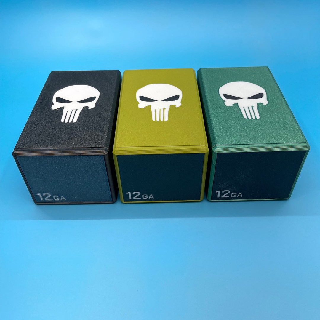 12 Gauge Ammunition Storage, Customizable Ammo Boxes, Boxes, Ammo ...