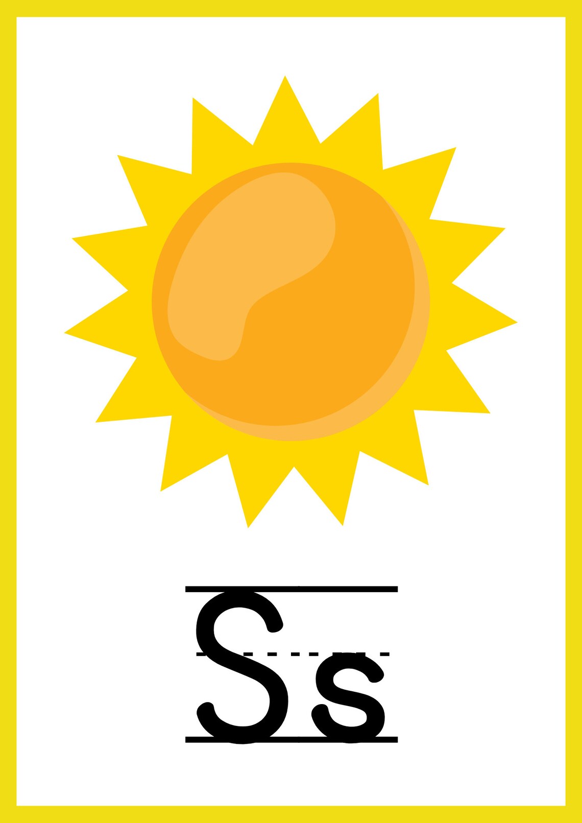 Colorful Alphabet Flash Cards Alphabet Posters, Large Format for ...