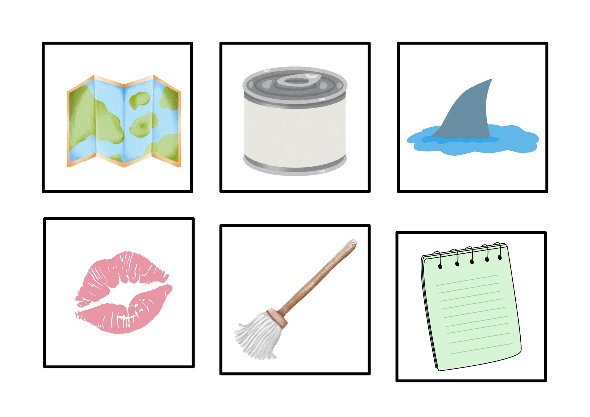 Phonics Matching Game | Reading and Matching Worksheets | Kindergarten ...