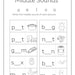 Phonics Worksheet, Middle Sound Worksheets, Write the Missing Letter ...