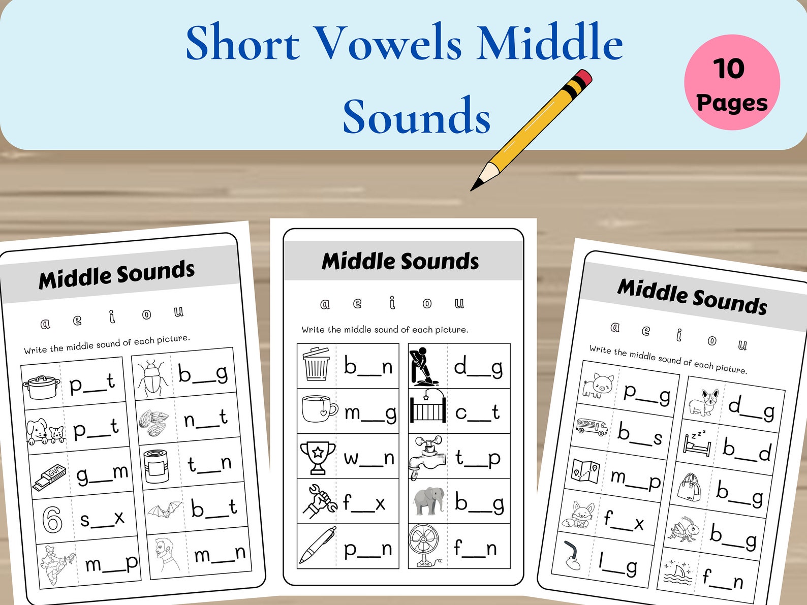 Phonics Bundle , Phonics Reading Three Letter Words, Phonics Homeschool ...