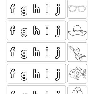 Beginning Sounds Worksheets | Phonics Worksheets for Kids |preschool ...
