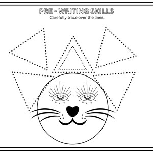 Preschool Tracing, Pre-writing Skills, Educational Activity Book ...