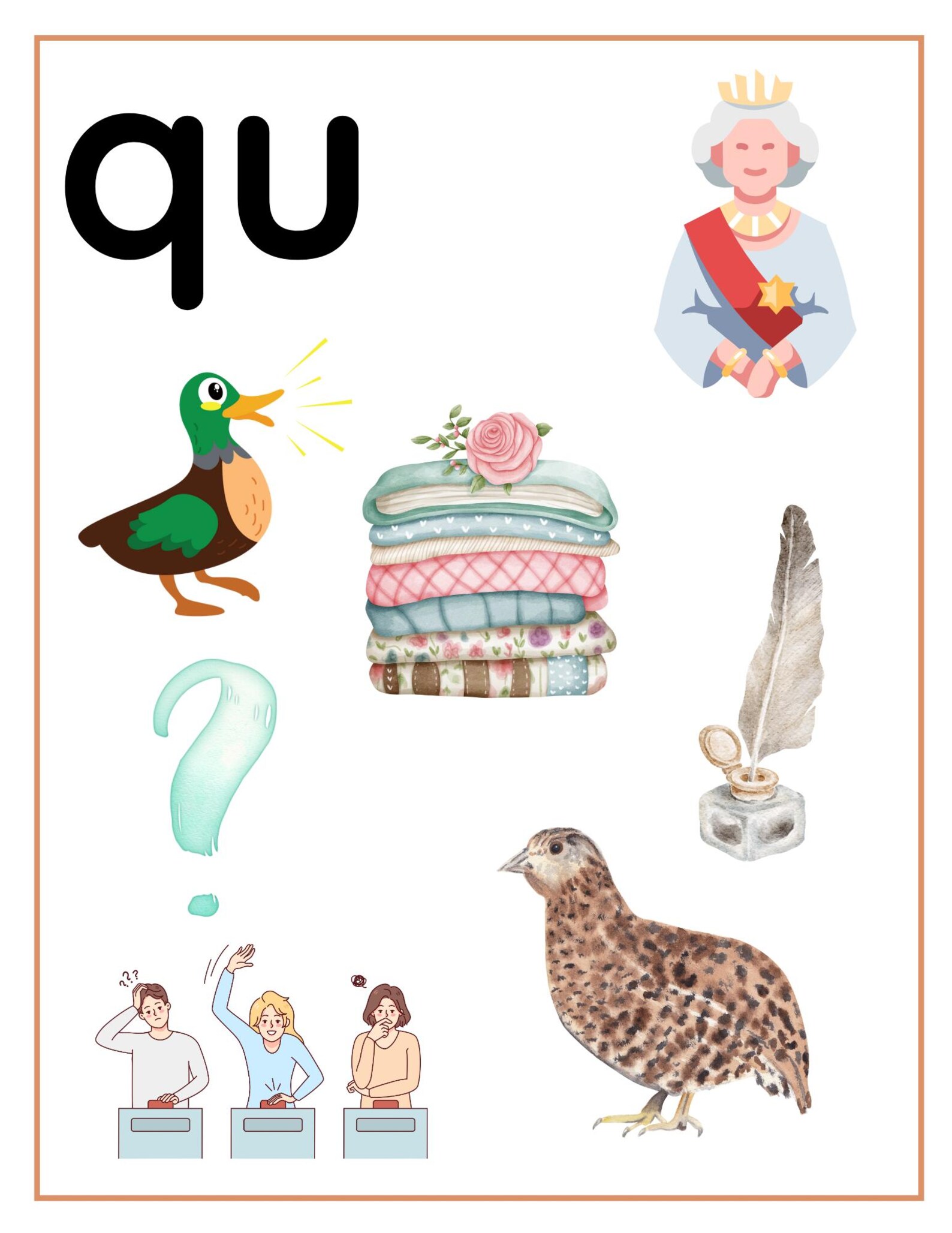 Printable Phonics Cards, Digraph for Kindergarten, Kids Homeschool ...