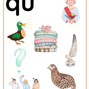 Printable Phonics Cards, Digraph for Kindergarten, Kids Homeschool ...