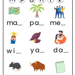 Kids Phonics CVC Words End Sound Worksheets - 10 Pages of Printable ...