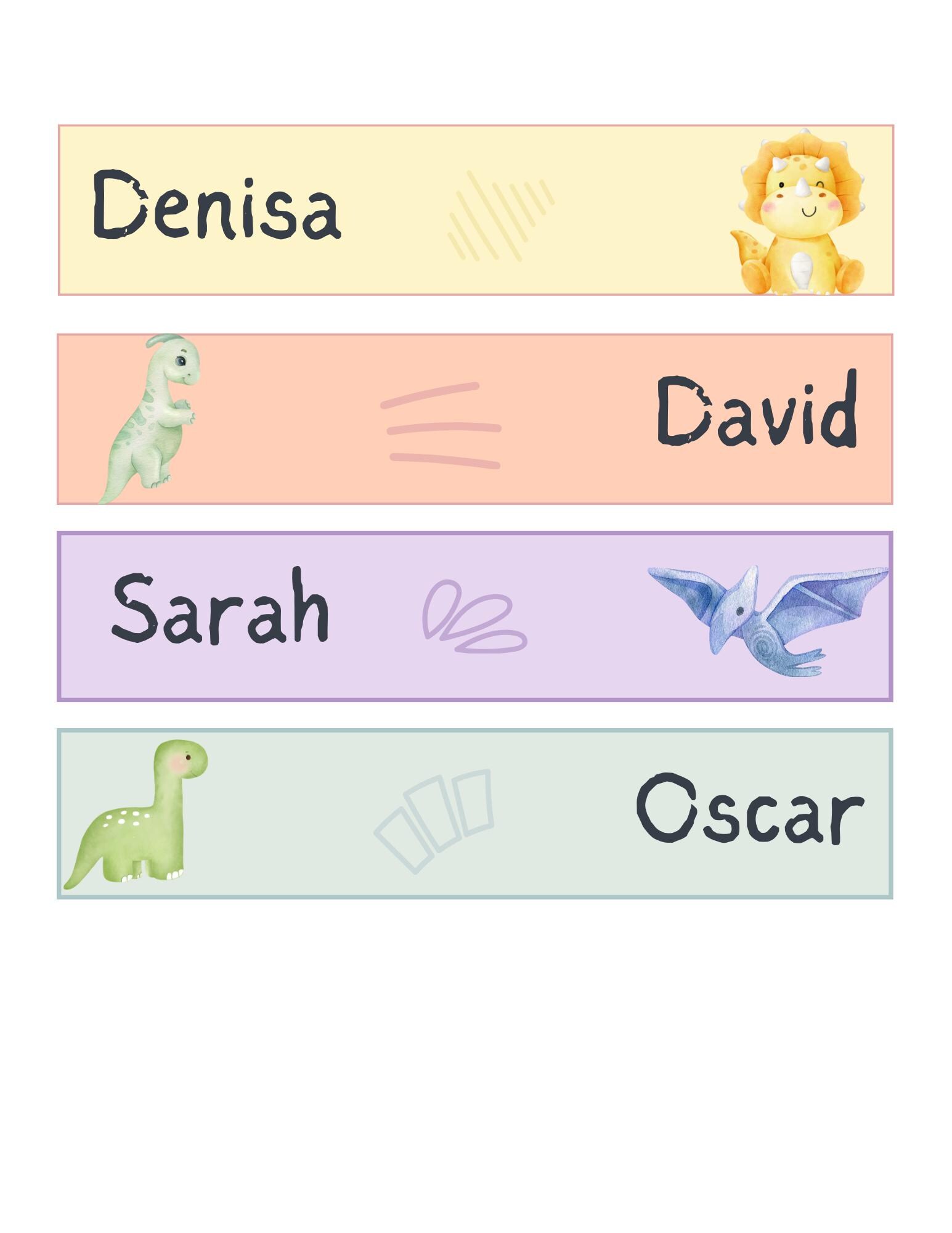 Editable Class Name Labels, Classroom Labels Tags, Classroom, Students ...