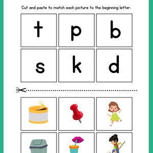 Preschool Alphabet Letter Sounds, Beginning Sound, Phonics Activities ...