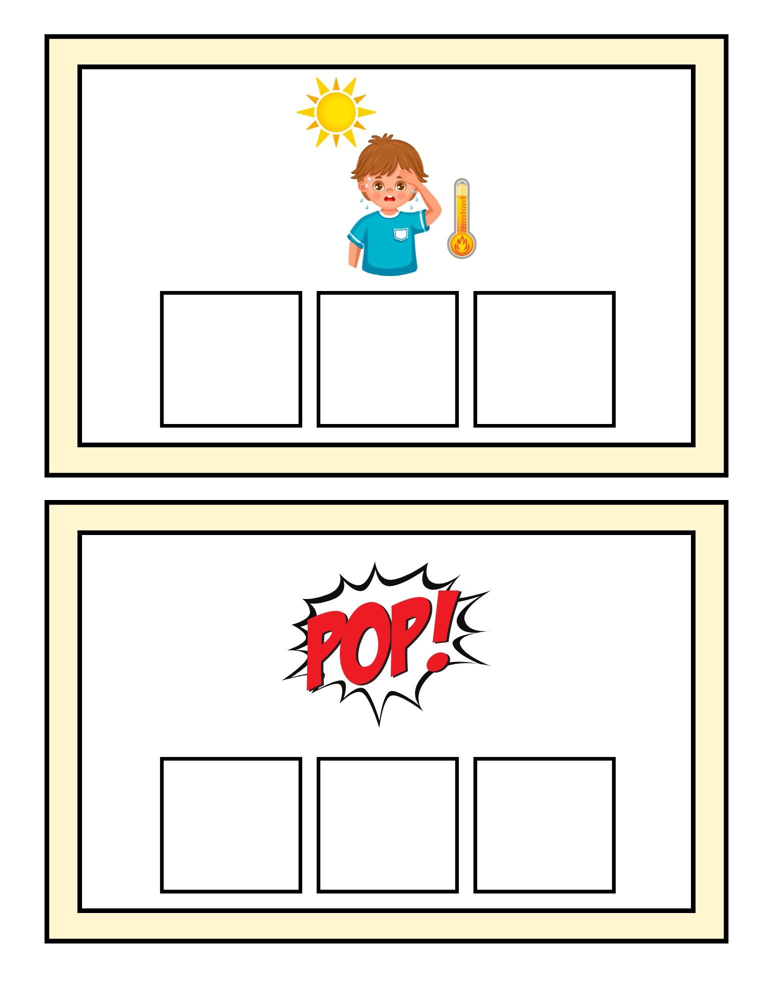 Phonics CVC Word Flashcards Three Letter Words Cards, Learning to Read ...