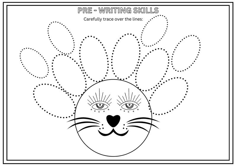 Preschool Tracing, Pre-writing Skills, Educational Activity Book ...