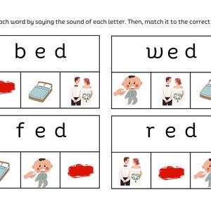 Phonics Bundle, Phonics Reading Three Letter Words, Phonics Worksheets ...
